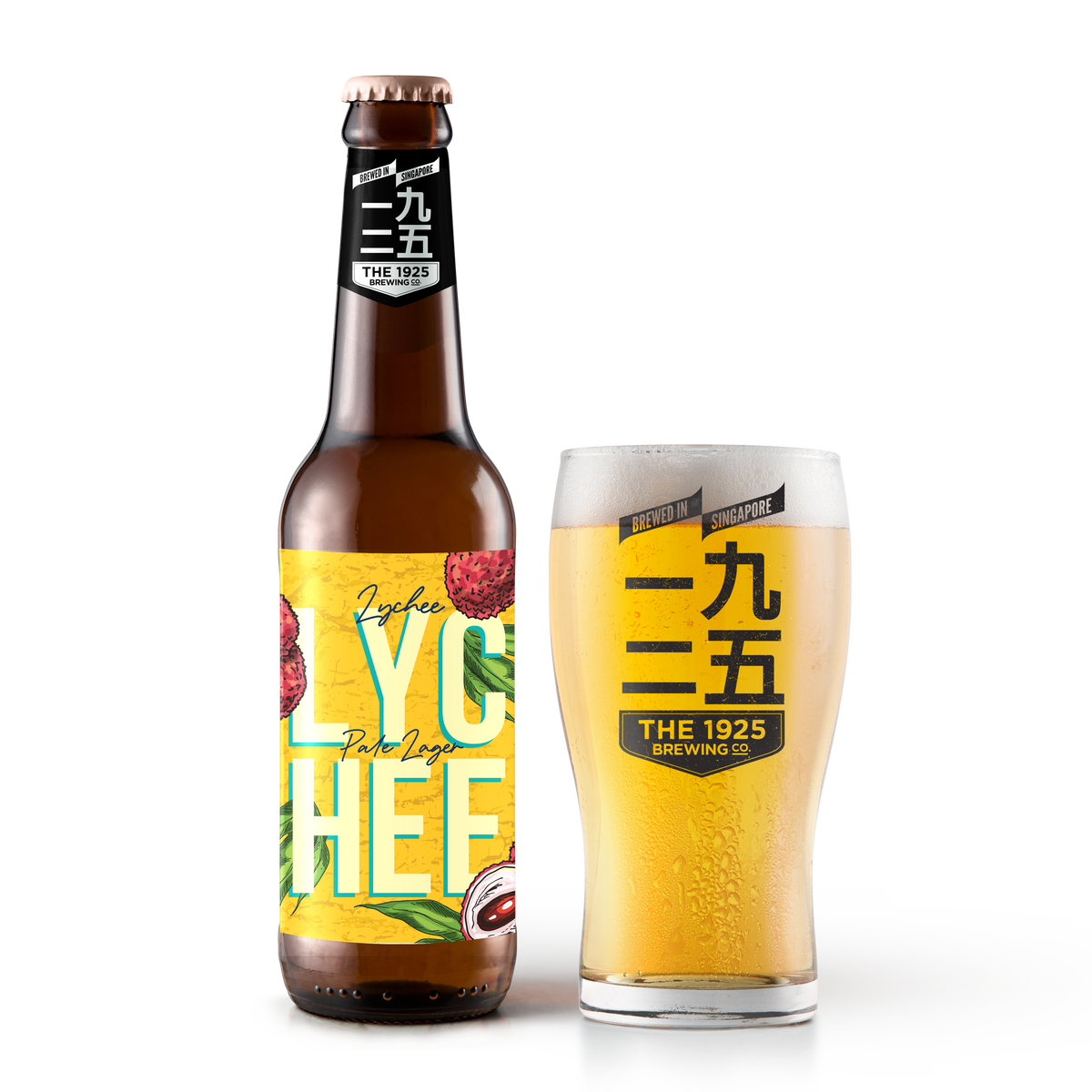 Lychee Pale Lager brewed by The 1925 Brewing Co. Singapore – The1925Store